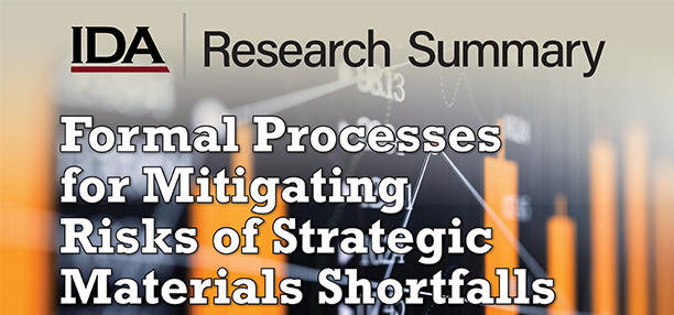 Institute for Defense Analyses | IDA